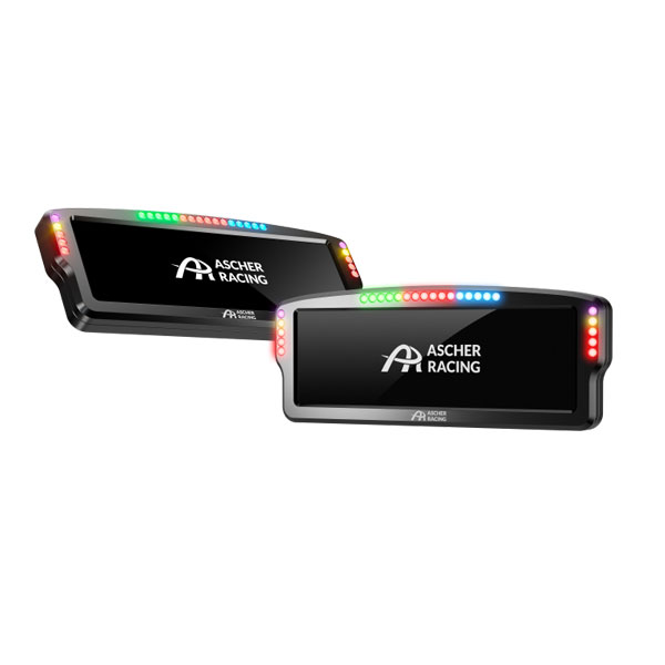 Ascher Racing 8" Dashboard | Pantalla 7,85” 1280×400 y LEDs RGB